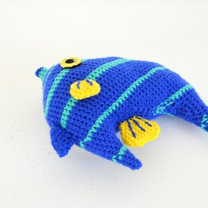 Angelfish Crochet Pattern, Angelfish Amigurumi Pattern, Angelfish ...