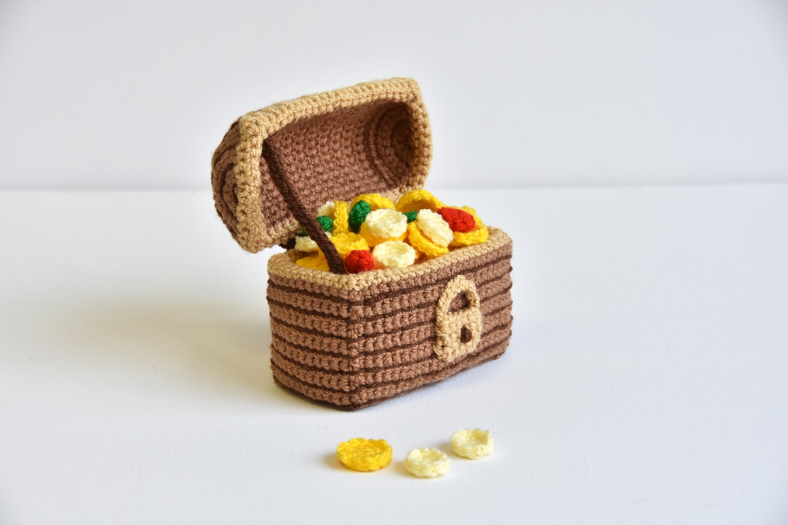 Treasure Chest Crochet Pattern Treasure Chest Amigurumi | Etsy