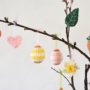 Easter Decorations Crochet Pattern, Easter Set Crochet Pattern, Easter ...