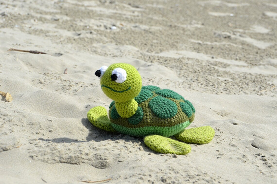 Sea Turtle Crochet Pattern Sea Turtle Amigurumi Pattern | Etsy