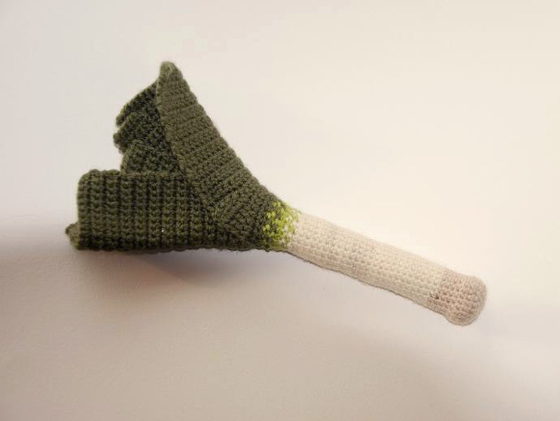 Leek Crochet Pattern Amigurumi Leek Pattern Toy Food Crochet - Etsy
