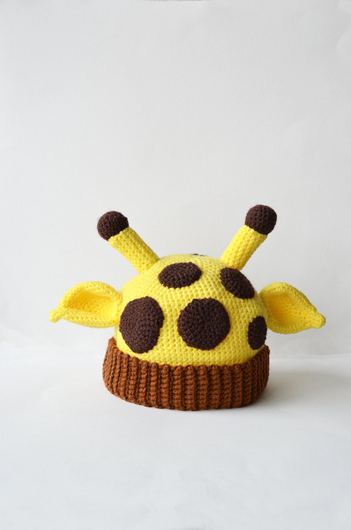 Giraffe Hat Crochet Pattern Animal Hat Crochet Pattern Hat | Etsy