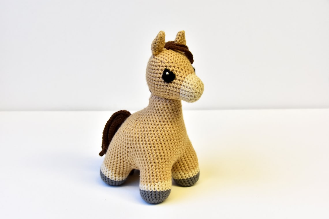 Pony Crochet Pattern, Pony Amigurumi Pattern, Crochet Horse Amigurumi ...