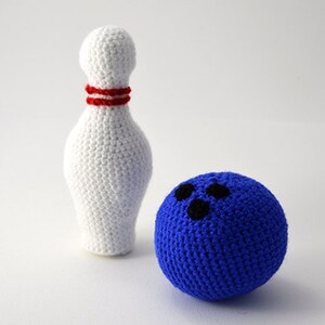 Bowling Crochet Pattern, Bowling Ball Crochet Pattern, Bowling Pin ...