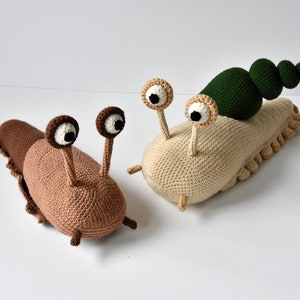 Snail Crochet Pattern, Gastropod Crochet Pattern, Crochet Snail ...