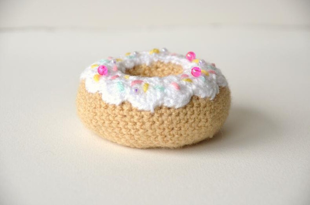 Donut Crochet Pattern, Dough Nut Crochet Pattern, Amigurumi Donut ...