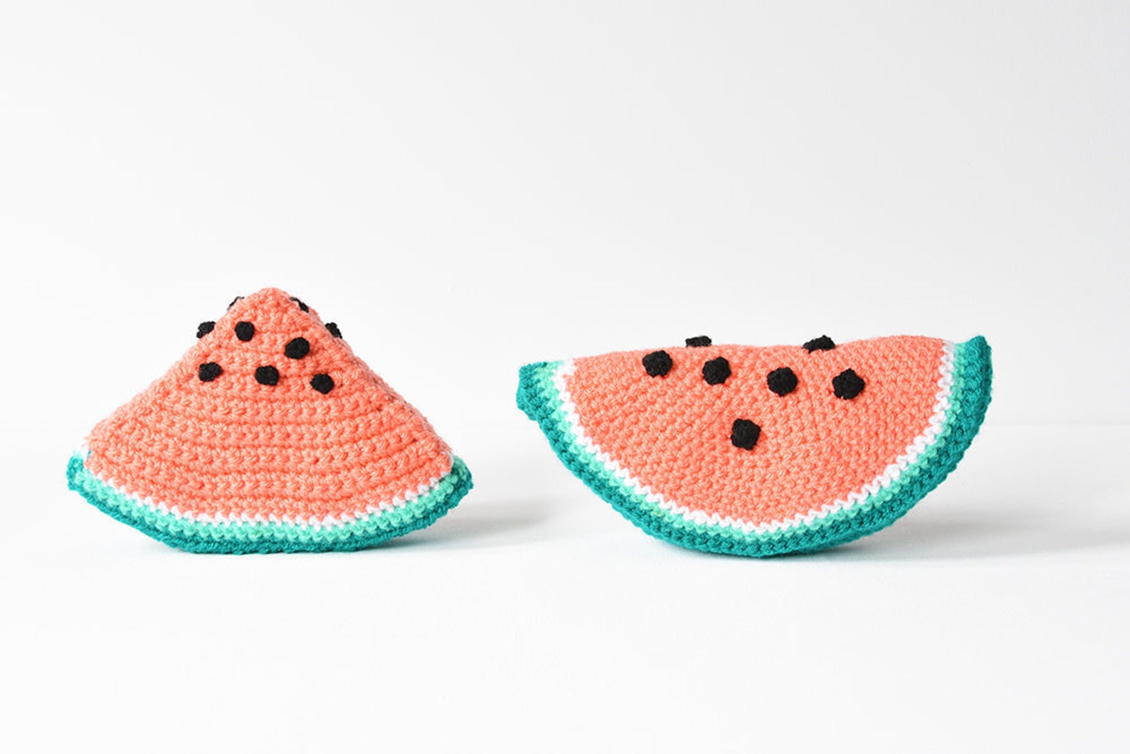 Watermelon Crochet Pattern Watermelon Slices Crochet Pattern - Etsy
