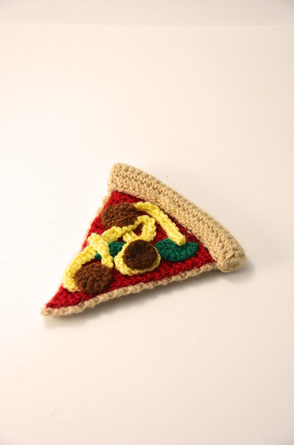 Pizza Crochet Pattern Pizza Amigurumi Pattern Amigurumi - Etsy