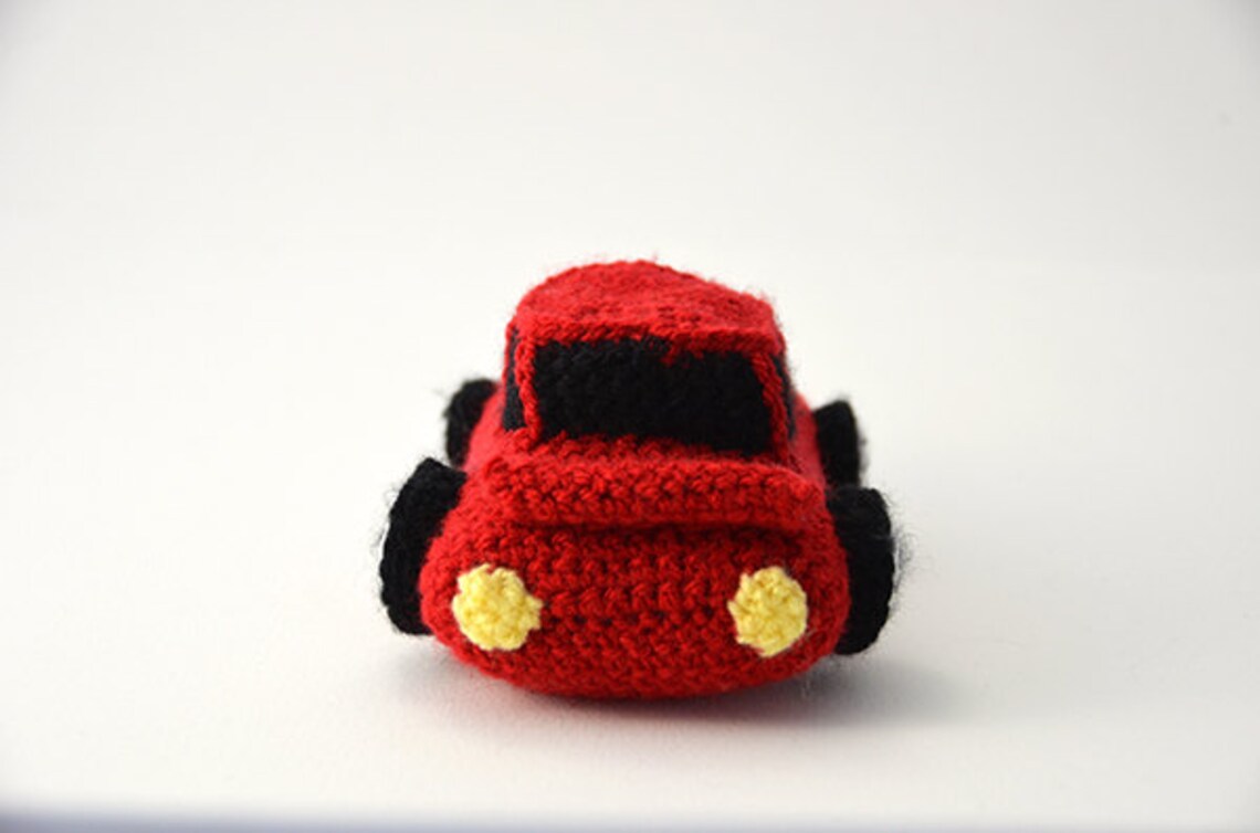 Race Car Crochet Pattern Race Car Amigurumi Pattern Car - Etsy UK