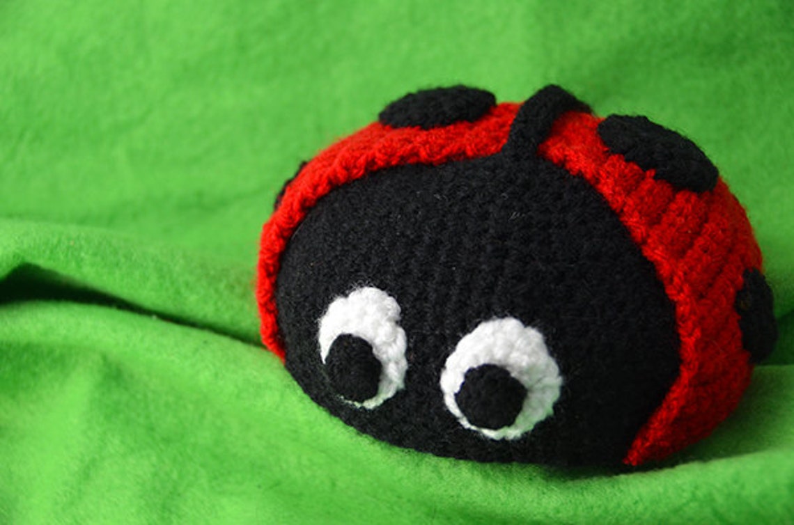 Ladybug Crochet Pattern Amigurumi Ladybug Pattern Ladybug - Etsy