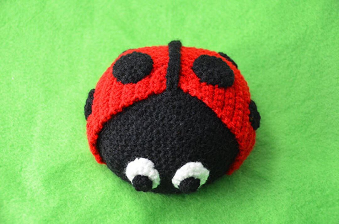 Ladybug Crochet Pattern, Amigurumi Ladybug Pattern, Ladybug Amigurumi ...