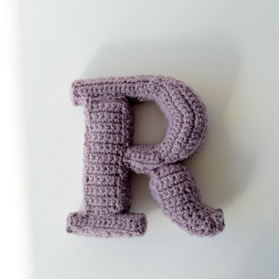 Letter R Crochet Pattern, 3D Alphabet Crochet Pattern, 3d Words Pattern ...