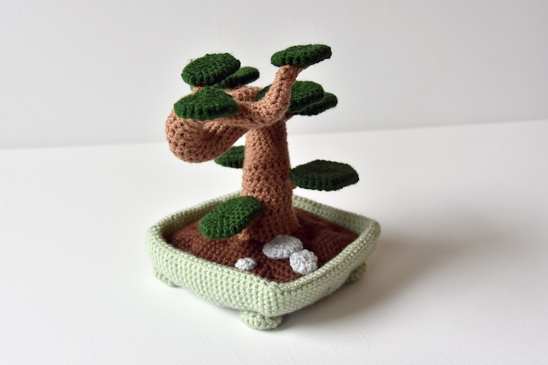 Bonsai Tree Crochet Pattern Bonsai Tree Amigurumi Bonsai | Etsy