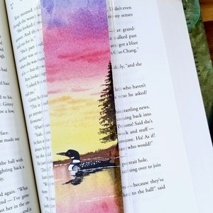 ART PRINT Minnesota Themed Bookmarks, Watercolor Bookmarks, Four ...