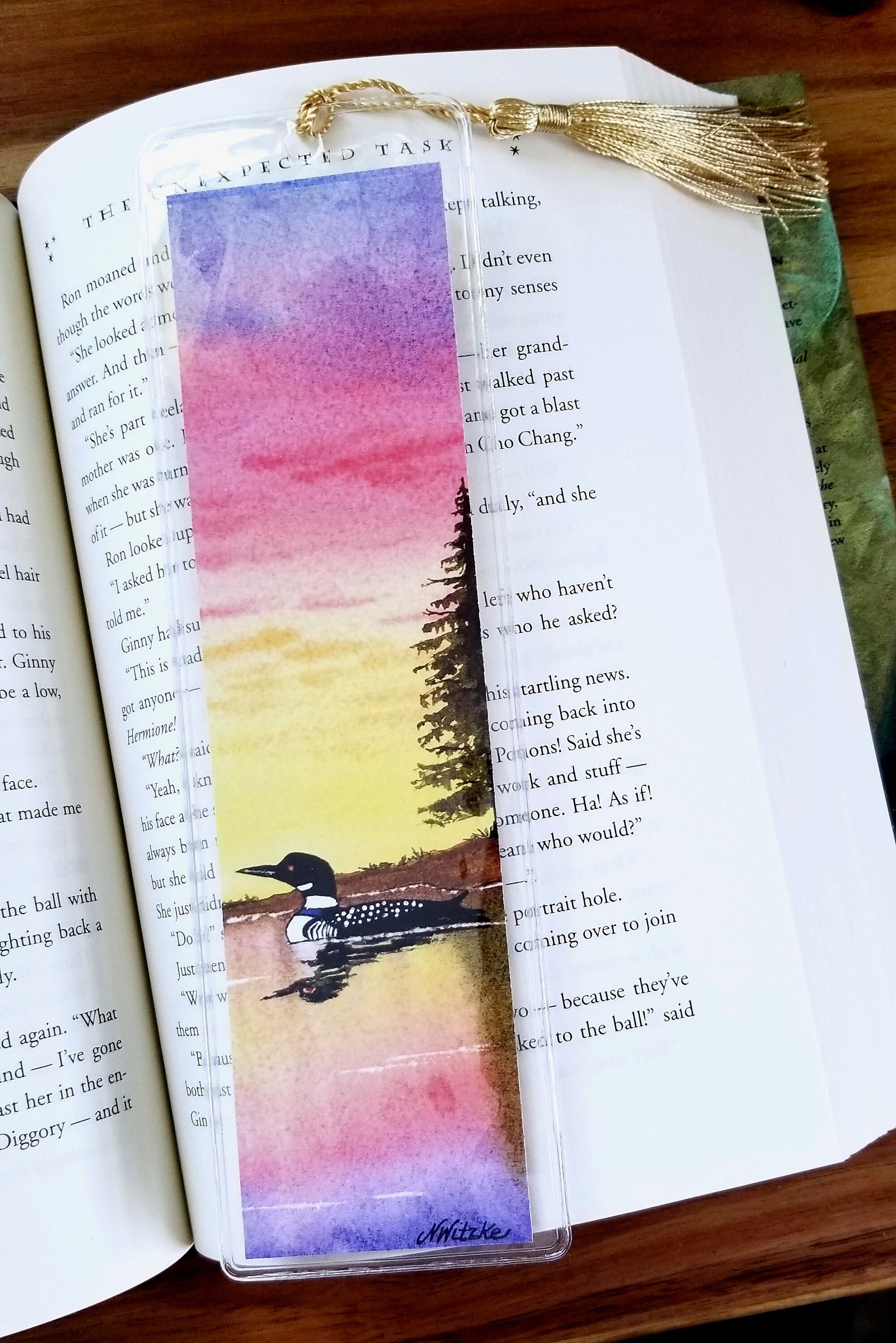 ART PRINT Minnesota Themed Bookmarks, Watercolor Bookmarks, Four ...
