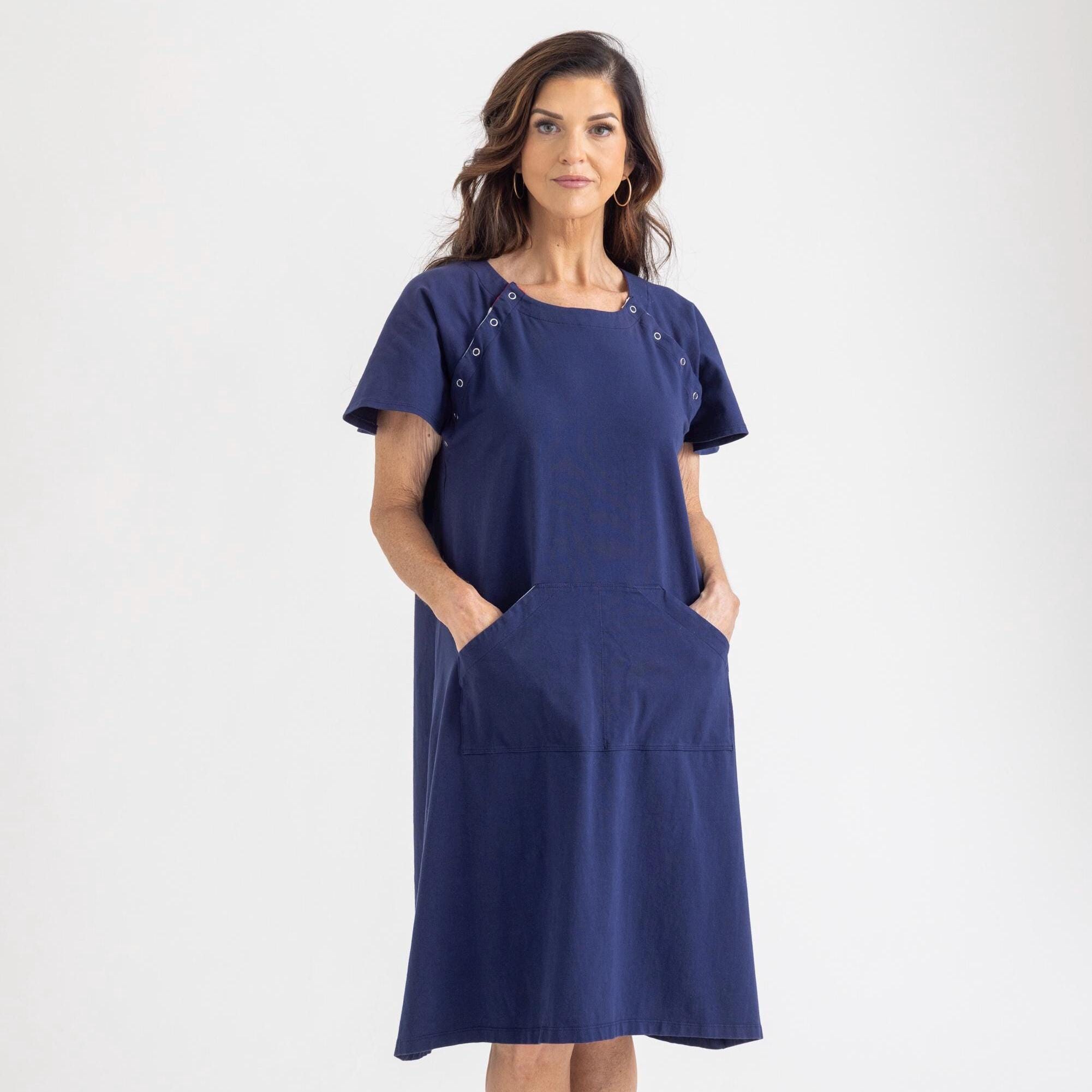 Organic, Soft, Hospital Patient Gown for Women – Rn-designed, With ...