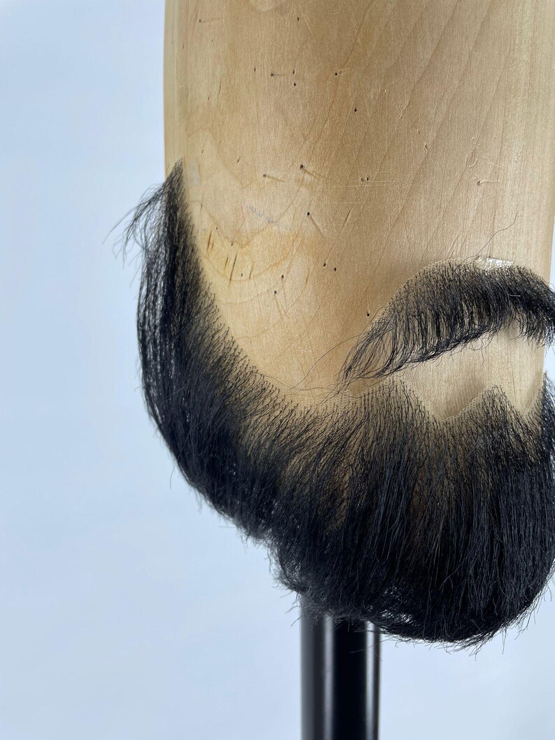 Realistic Fake Beard and Mustache - Handmade Costume Beard Prop - Etsy