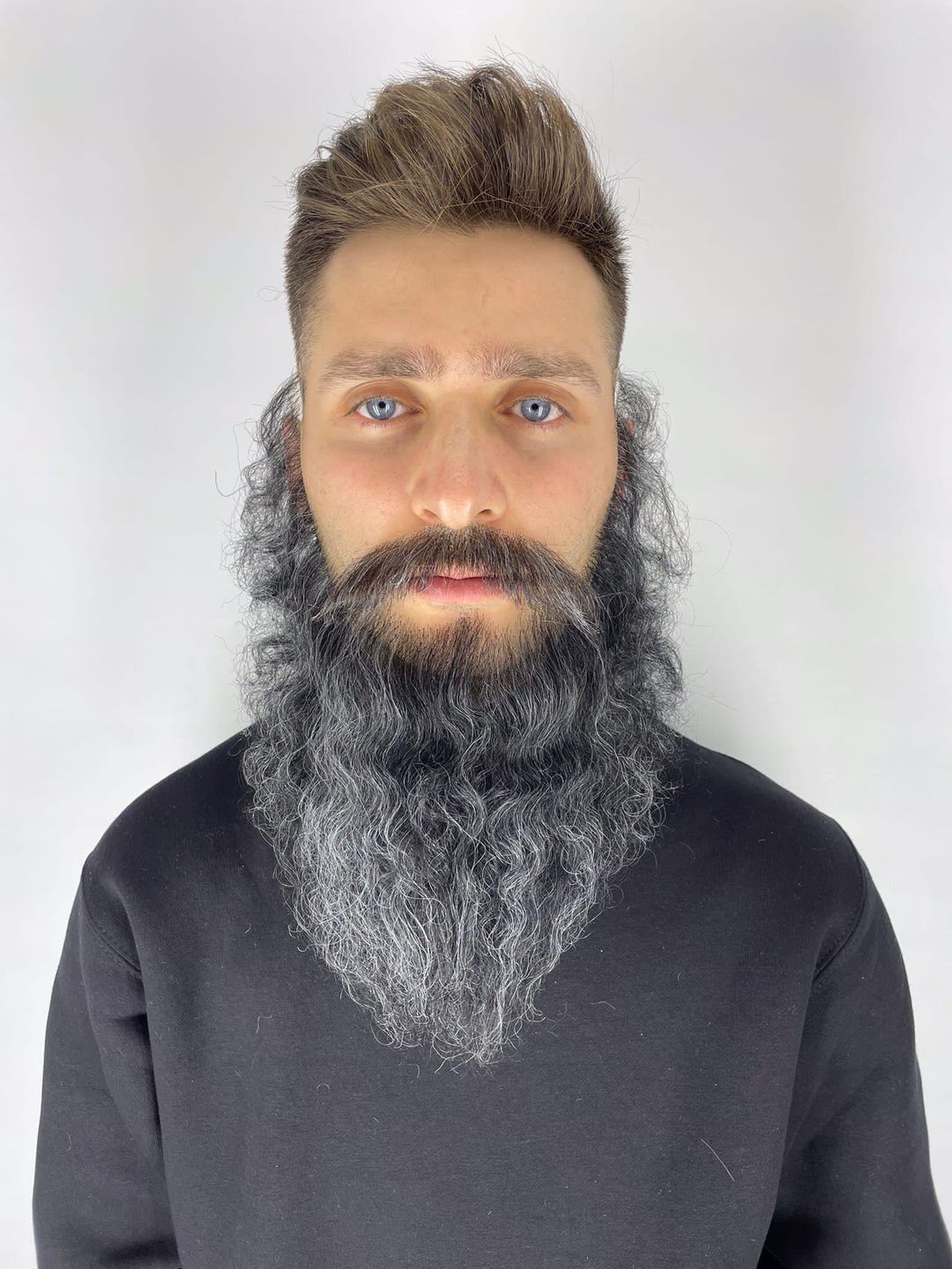 Realistic Long Fake Beard and Mustache - Handmade Costume Beard Prop - Etsy