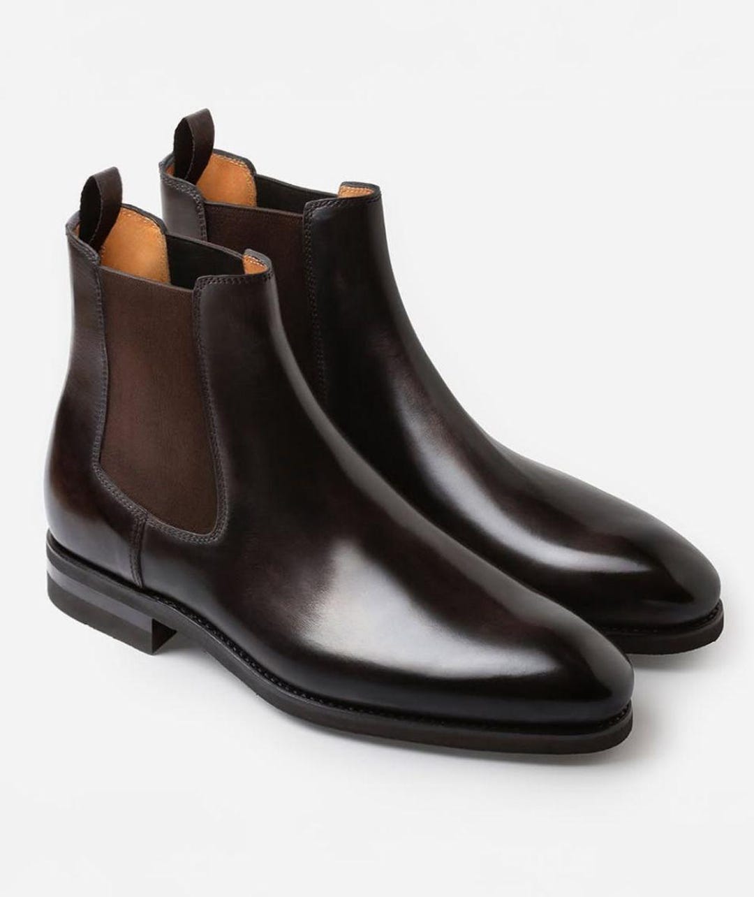 New Handmade Pure Leather Chelsea Boot for Men - Etsy