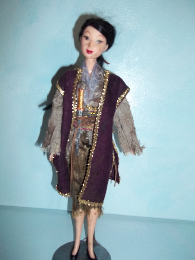 Asian Warrior Barbie - Etsy