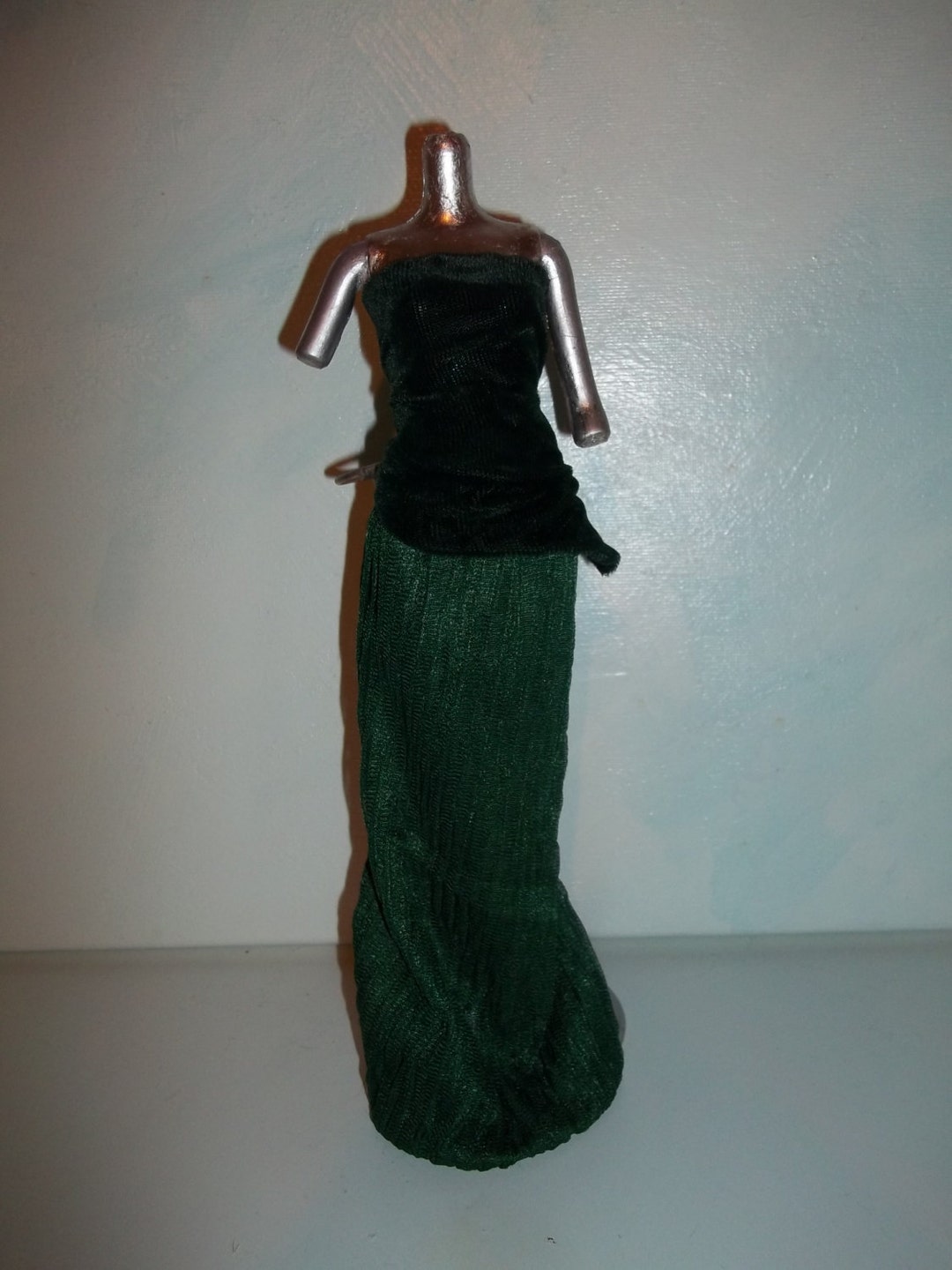 Barbie Forrest Green Gown - Etsy