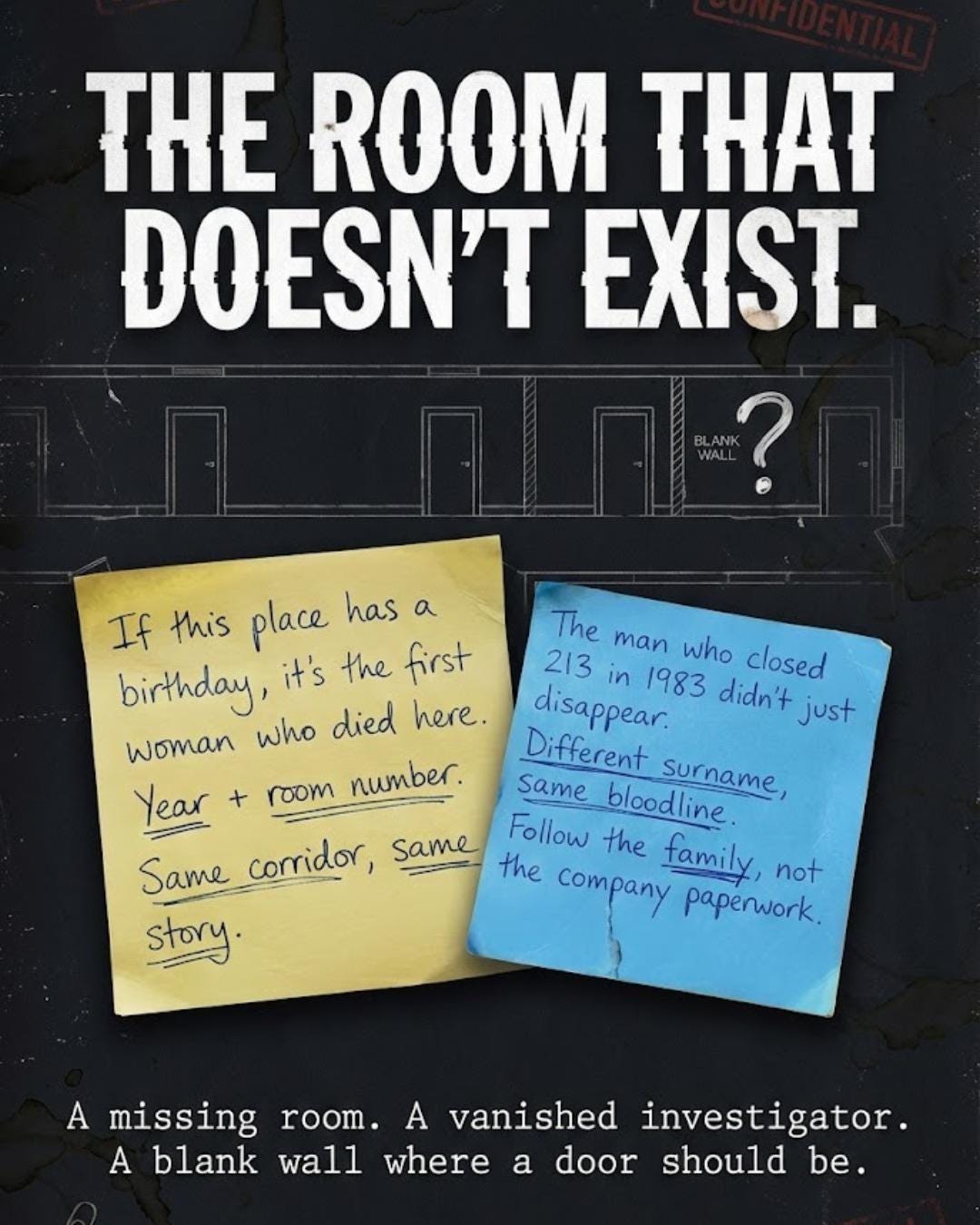 Cold Case Detective Game Printable PDF | Room 213 Murder Mystery for ...