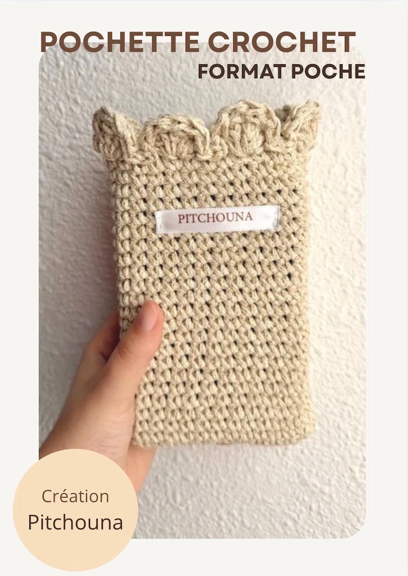 Pocket-sized Crochet Pattern PDF | Beginner Crochet Tutorial | Pocket ...