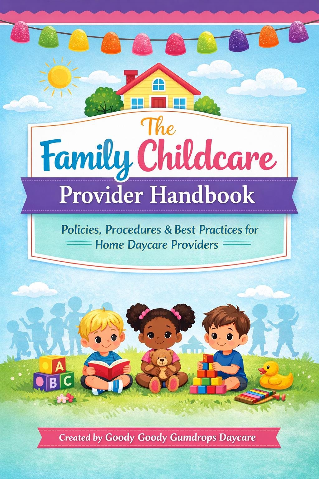 Family Childcare Provider Handbook | Editable Daycare Policies (digital ...