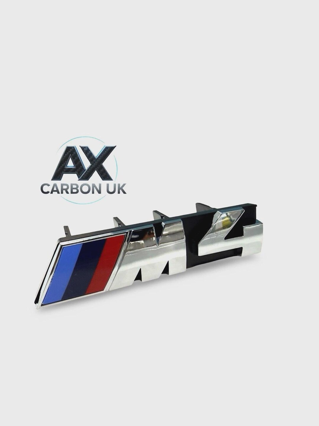 Bmw M4 Chrome Front Grille Badge Logo Black Emblem F32 F33 F82 F83 M ...
