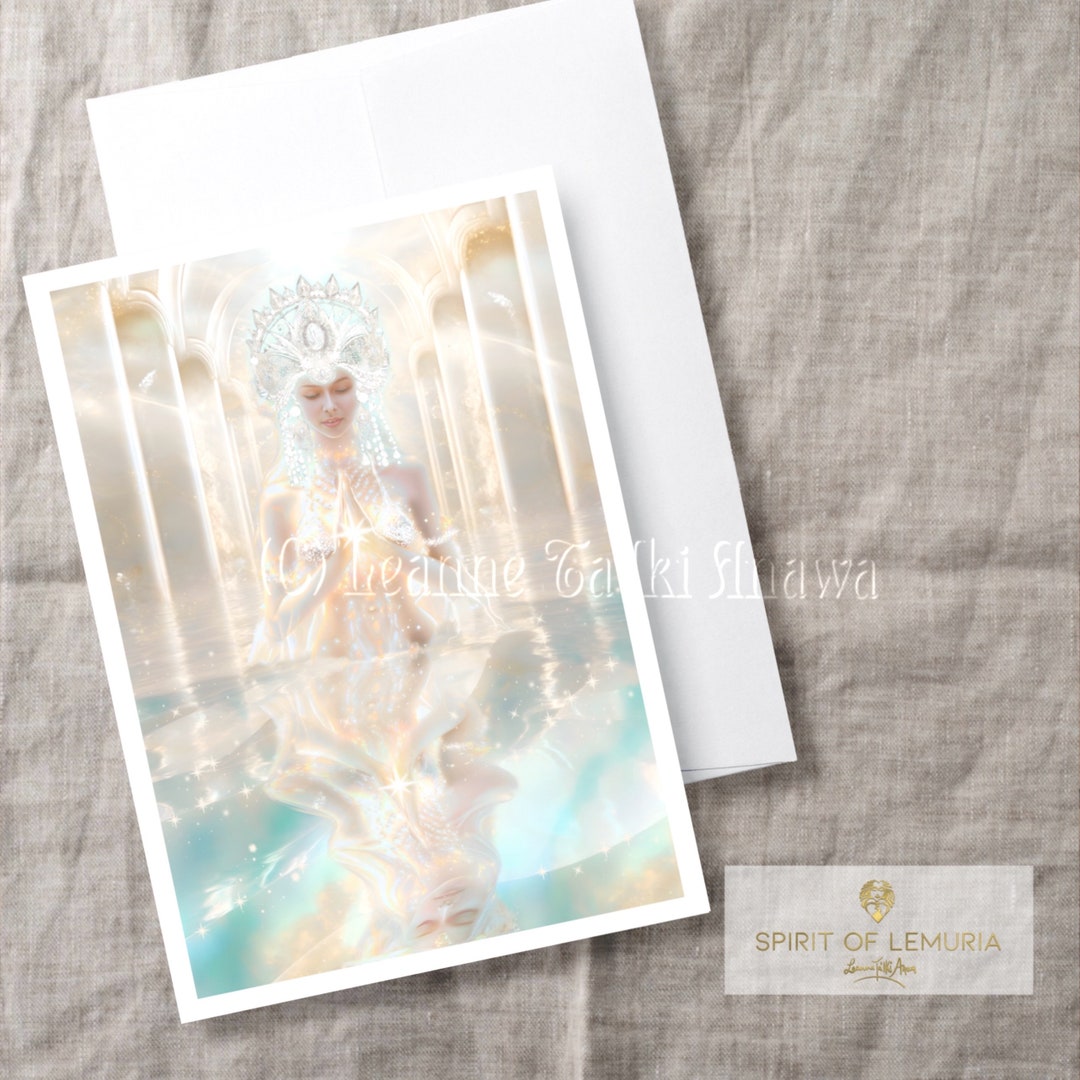 Visionary Goddess Art Greeting Cards, Blank Inside, 5” X 7” or 5.5” X 5 ...