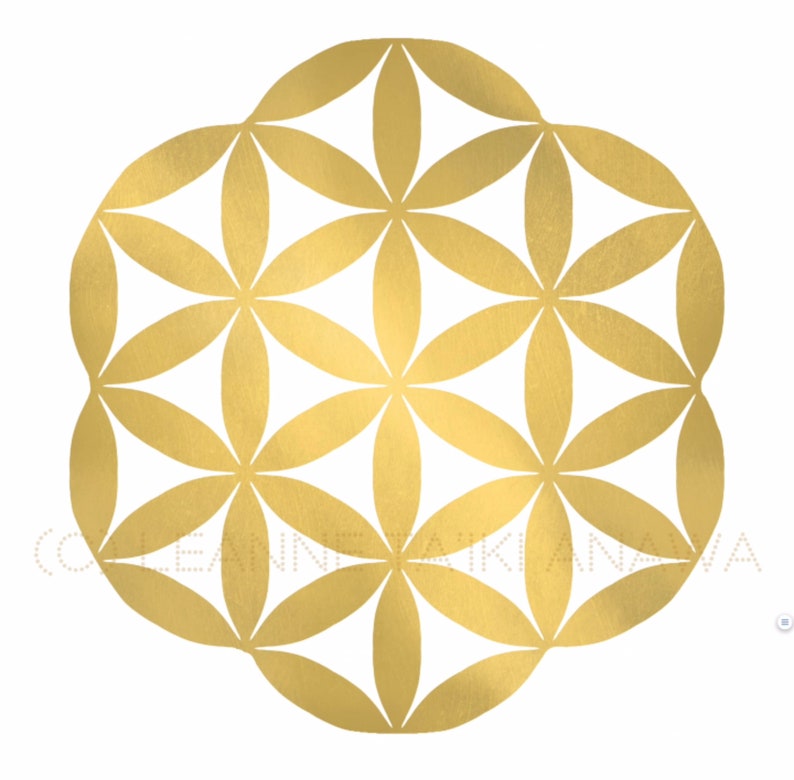 Gold Sacred Geometry 21 Magical Designs on White Background - Etsy