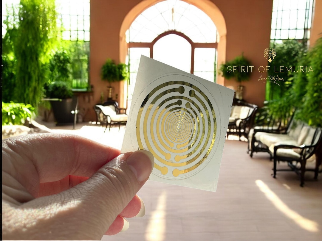 Lakhovsky Coil Sticker: MWO Sacred Geometry Healing Symbol, Waterproof ...