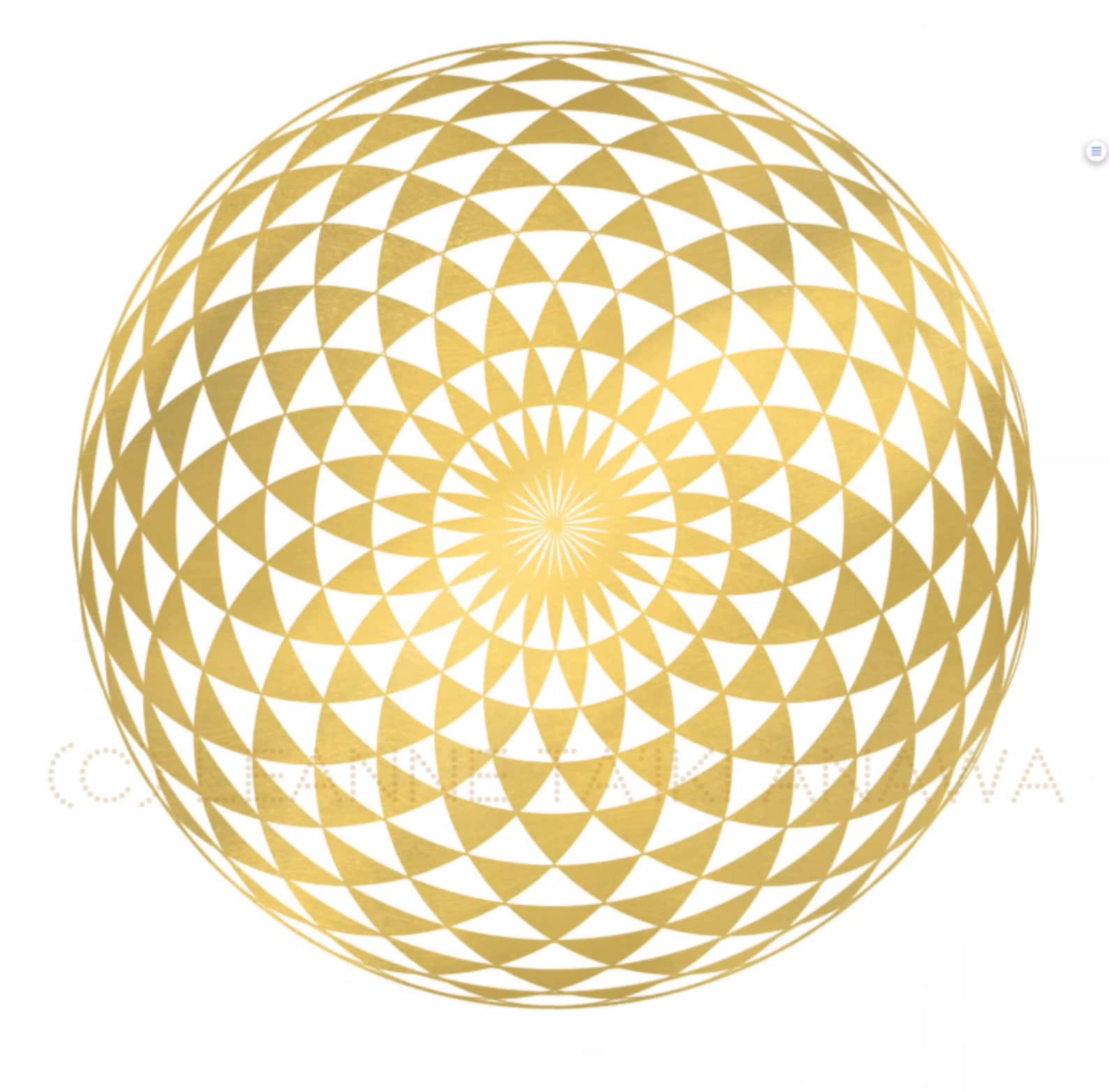 Gold Sacred Geometry 21 Magical Designs on White Background - Etsy