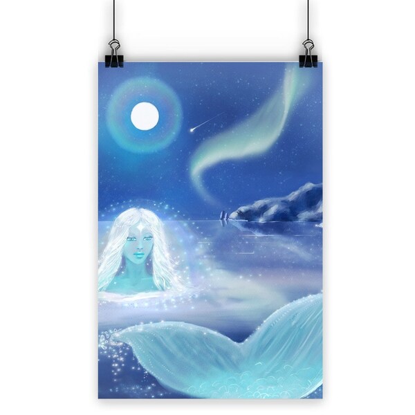 Moon Mermaid - Etsy