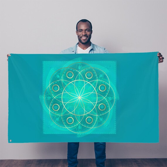 Spirit of Lemuria Wall Hanging Festival Flag | Etsy