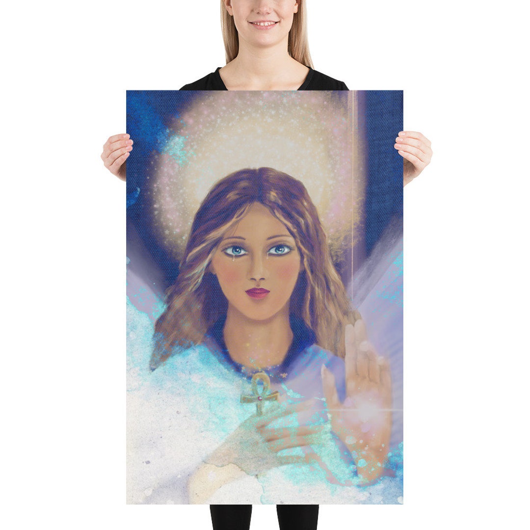 Mother Mary Matte Museum Quality Paper Print - Etsy