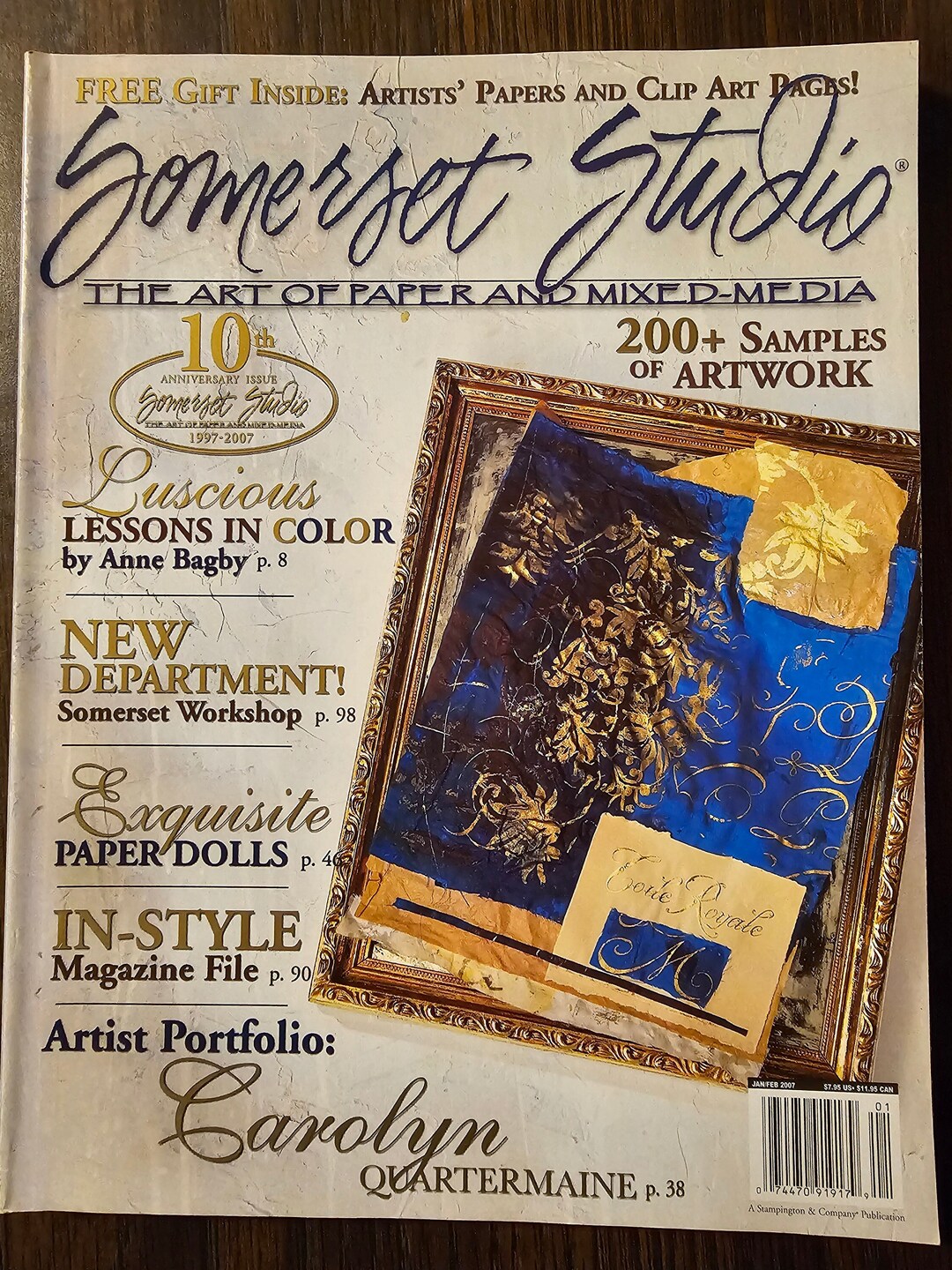 10th Anniversary Issue Somerset Studio Magazine, January/february 2007 ...