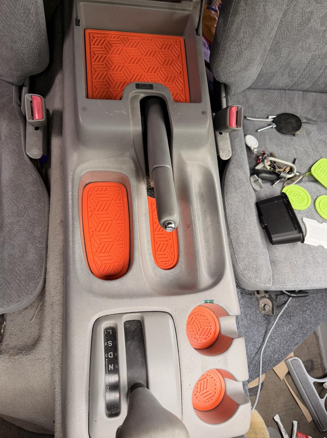 Facelift Mazda Bongo Console Inlay Set | 3D Printed Cup Holder Storage ...