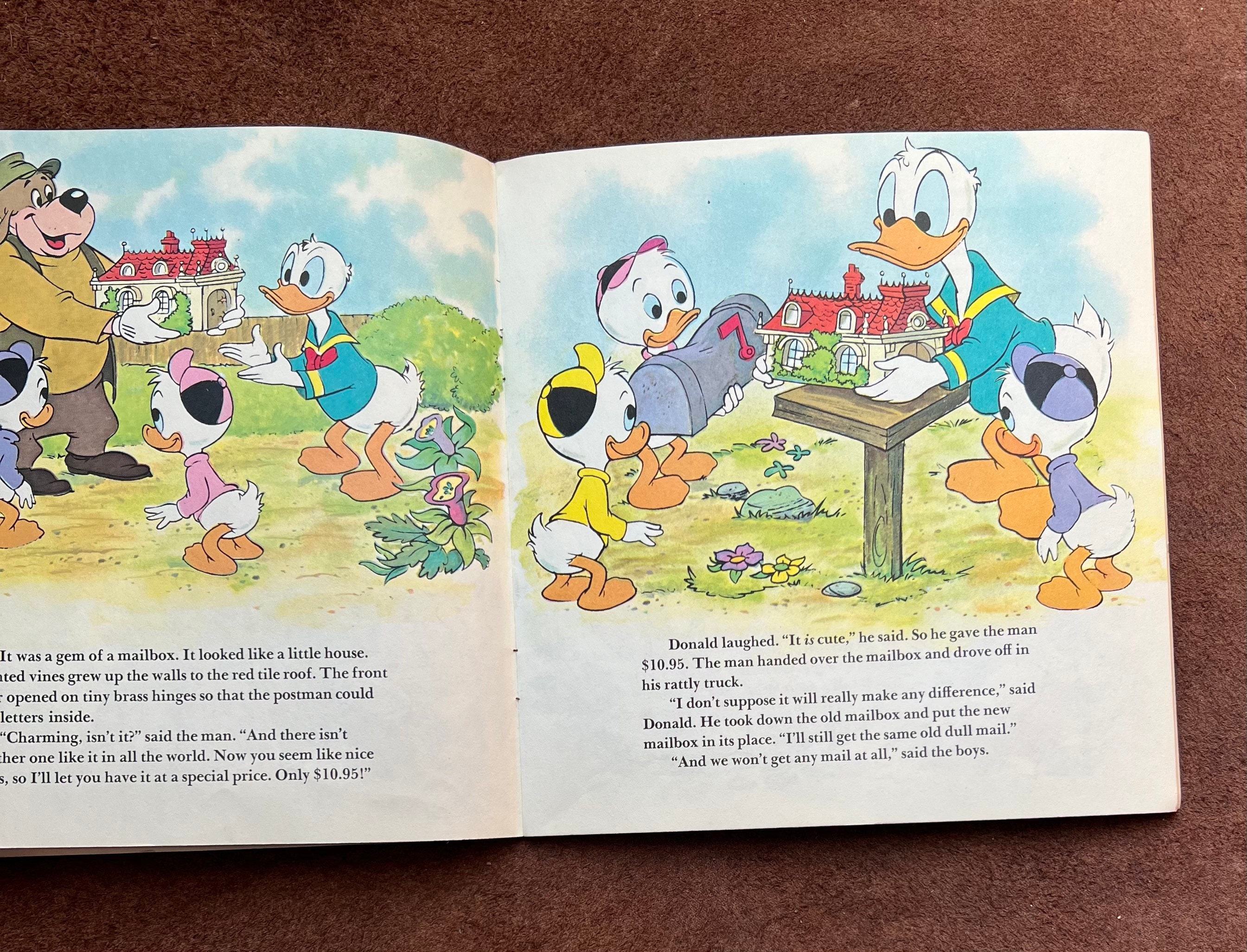 Vintage 70s Donald Duck and the Magic Mailbox Paperback Book - Etsy