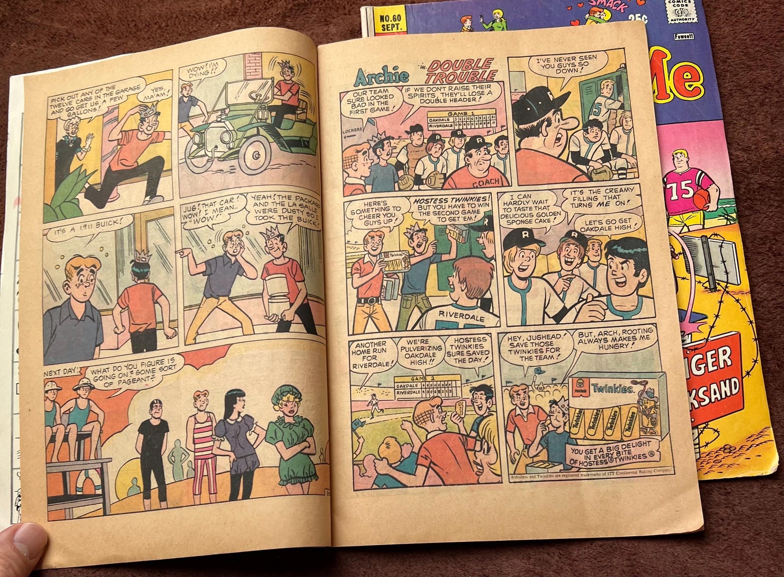 Two Vintage 1970s ARCHIE Comic Books - Betty and Me - Jughead - Etsy