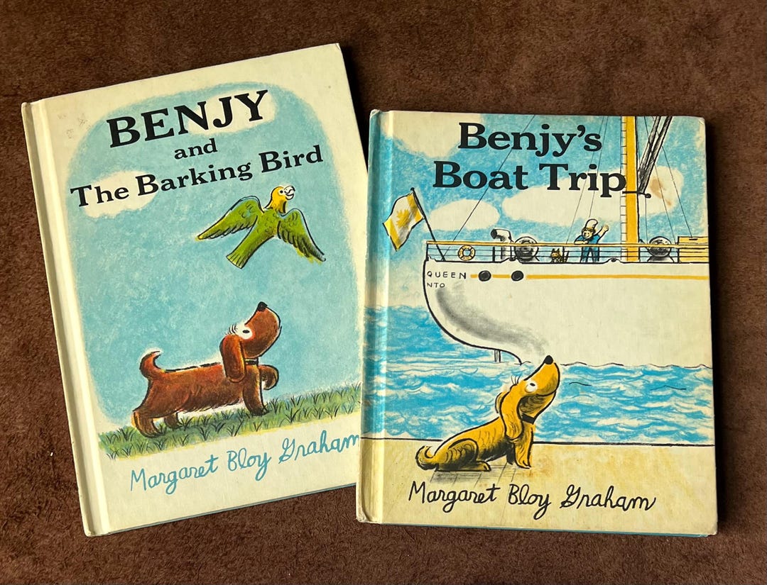BENJY - Vintage 1970s Hardcover Children’s Books - Etsy