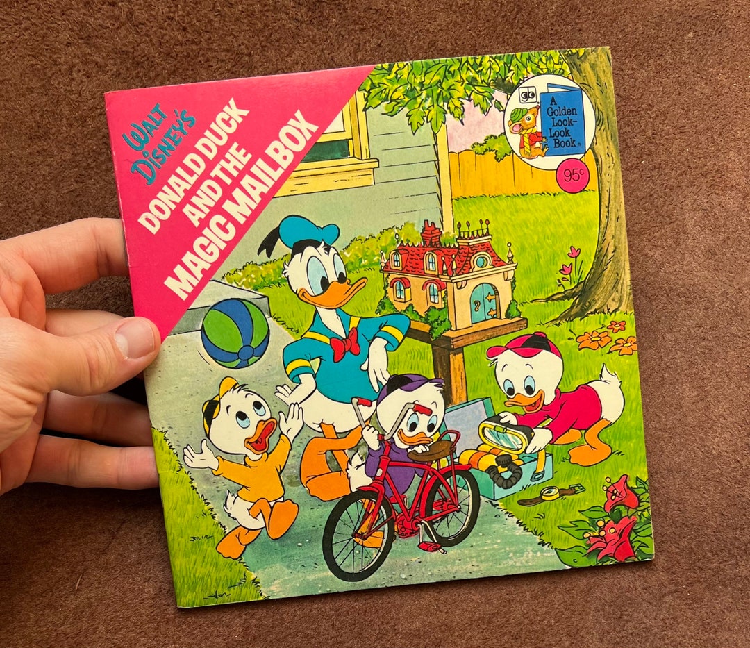 Vintage 70s Donald Duck and the Magic Mailbox Paperback Book - Etsy