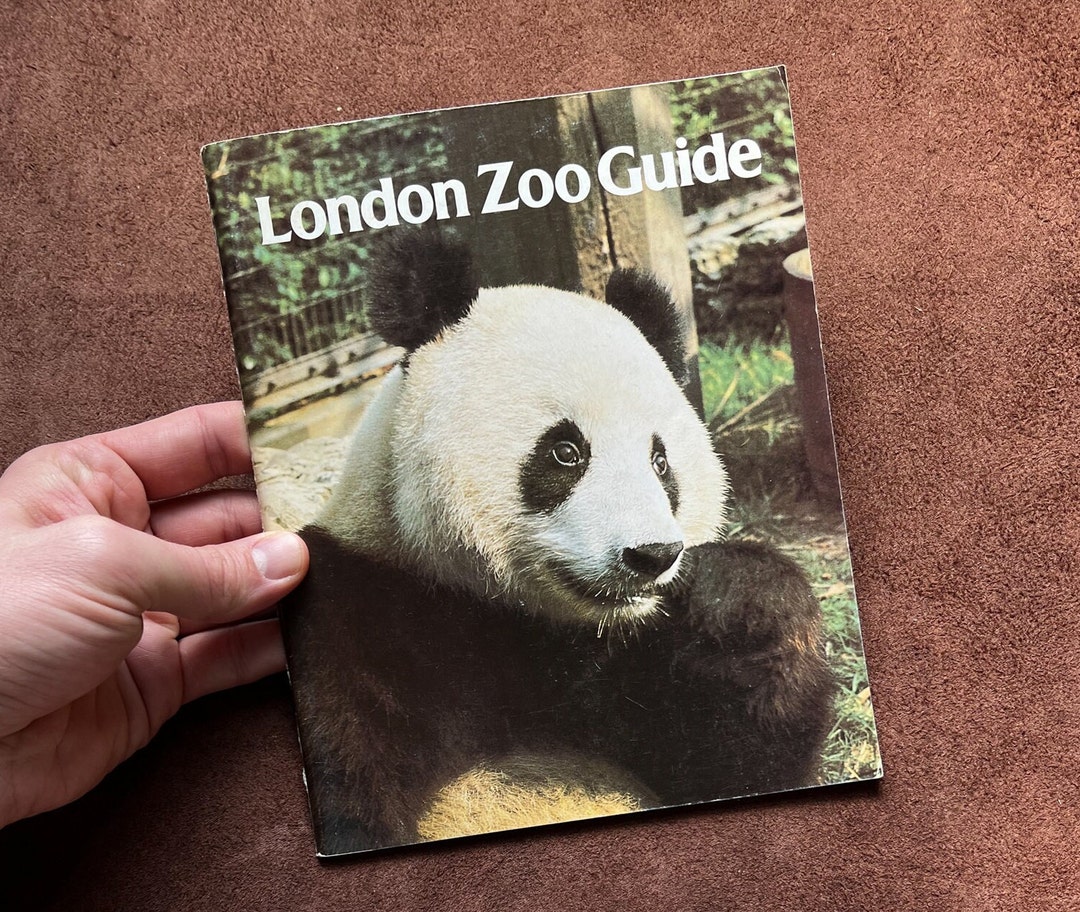 Early 1980s LONDON ZOO GUIDE Paperback Book - Etsy