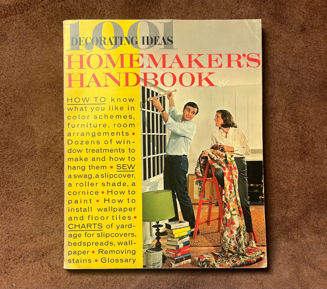 1001 Decorating Ideas HOMEMAKERS HANDBOOK - Etsy