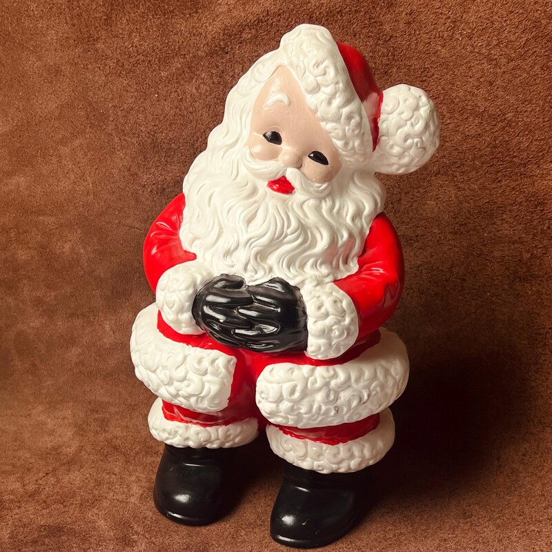 Ceramic Santa Claus - Etsy