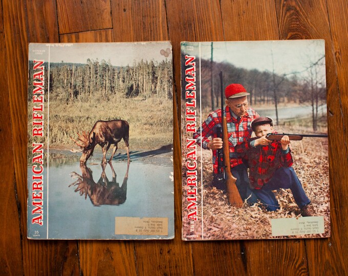 1950s Vintage THE AMERICAN RIFLEMAN Magazines - Etsy