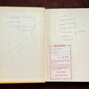 Vintage 1950s Hardcover Book - the Language Arts One the Elementary ...