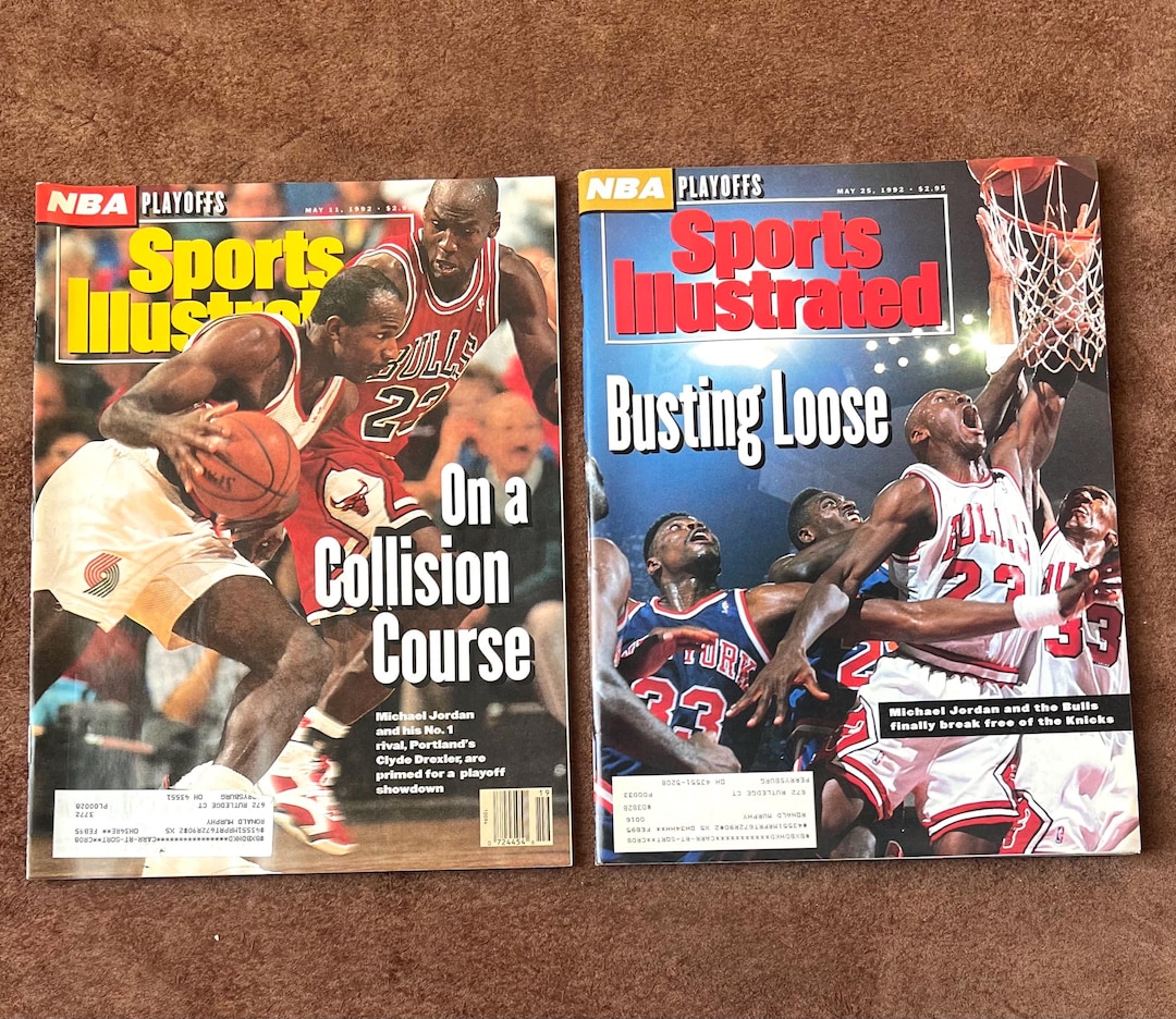 Vintage 1990s SPORTS ILLUSTRATED Magazine Michael Jordan Covers 1992 - Etsy