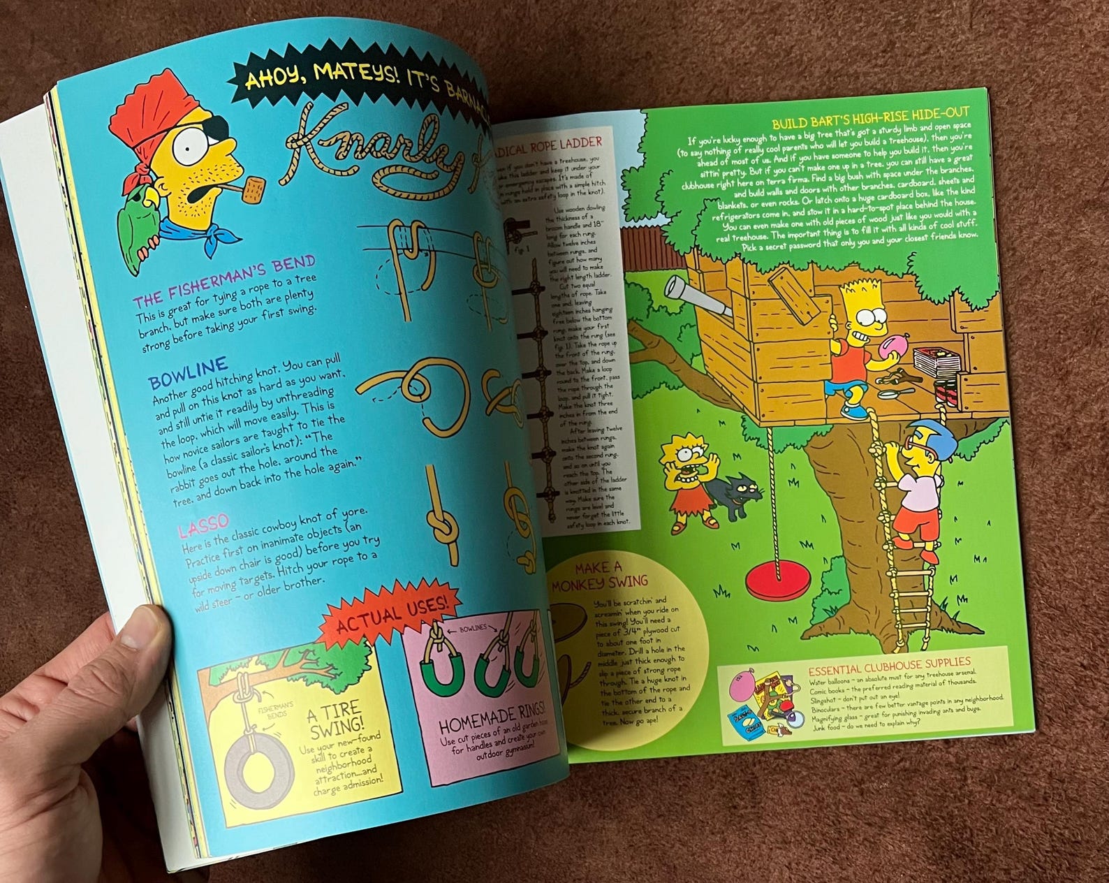 The Simpsons FUN in the SUN Activity Book - Etsy
