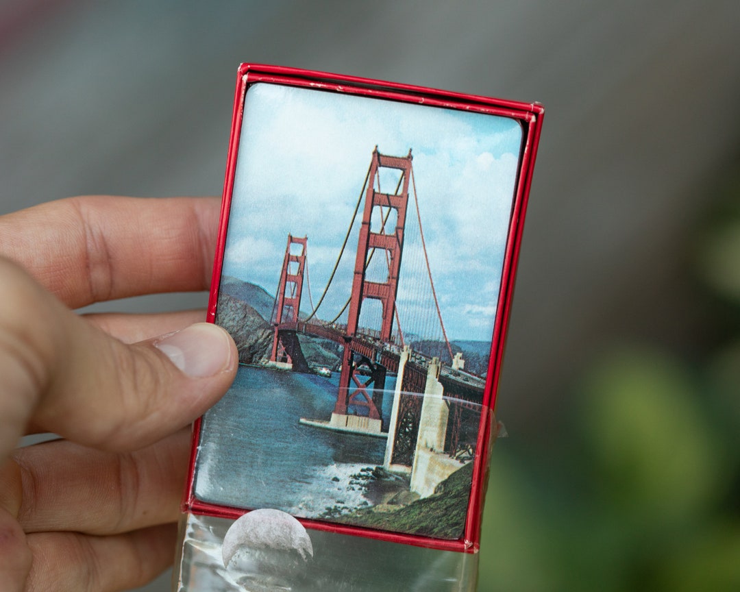 Vintage Golden Gate Bridge Playing Card Deck Vintage New - Etsy